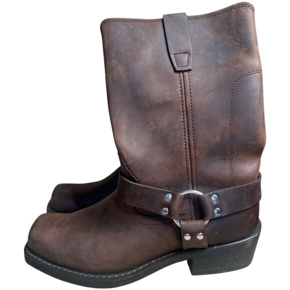 Durango | Shoes | Durango Brown Leather Harness Western Boots Mens Size ...